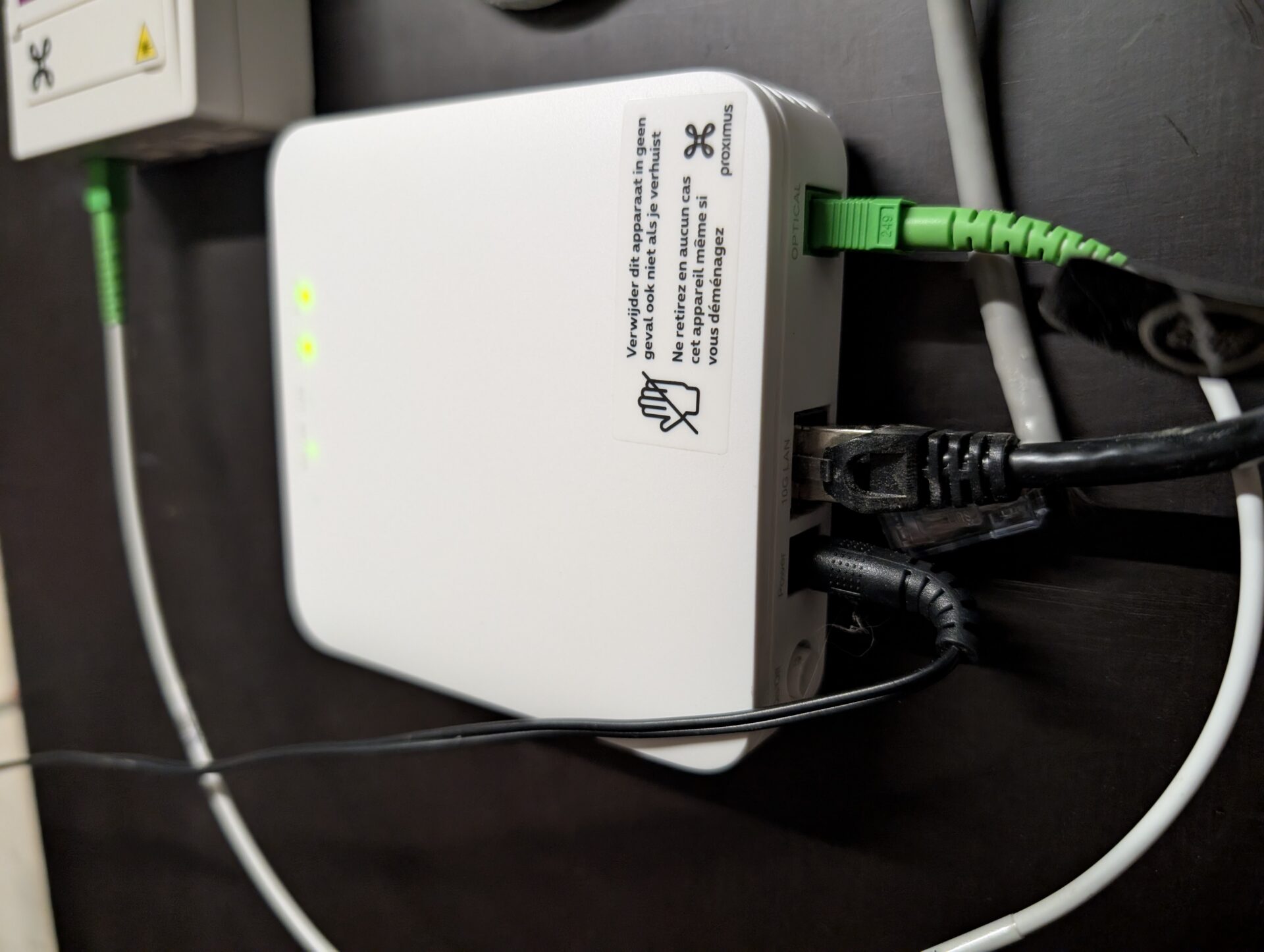 Je eigen router en/of modem gebruiken met Proximus fiber - Unifi ...